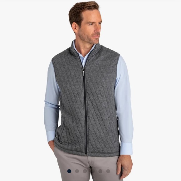 Mizzen+Main | Jackets & Coats | Mizzenmain Belson Charcoal Heather Vest ...
